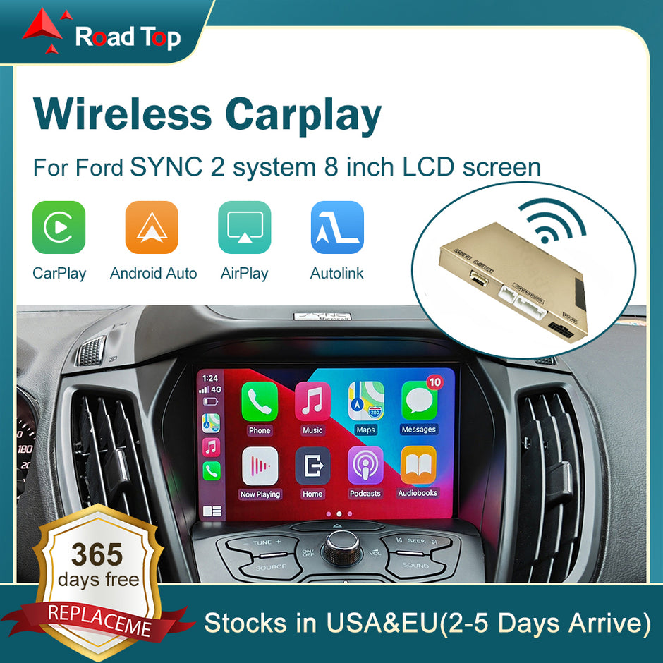 Road Top Wireless Carplay Android Auto units work with all makes of cars