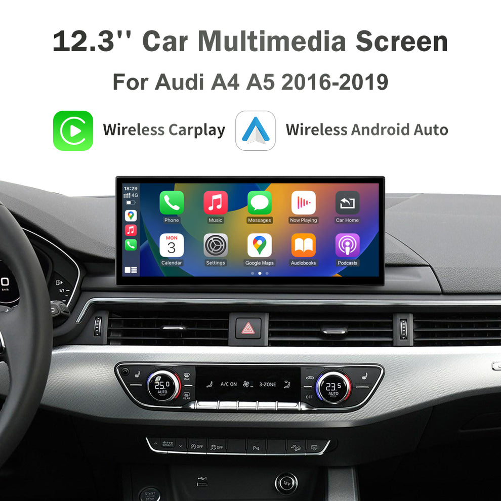 RoadTop HD Linux Touch Screen For Audi A4 A5 2008-2020 – Road Top