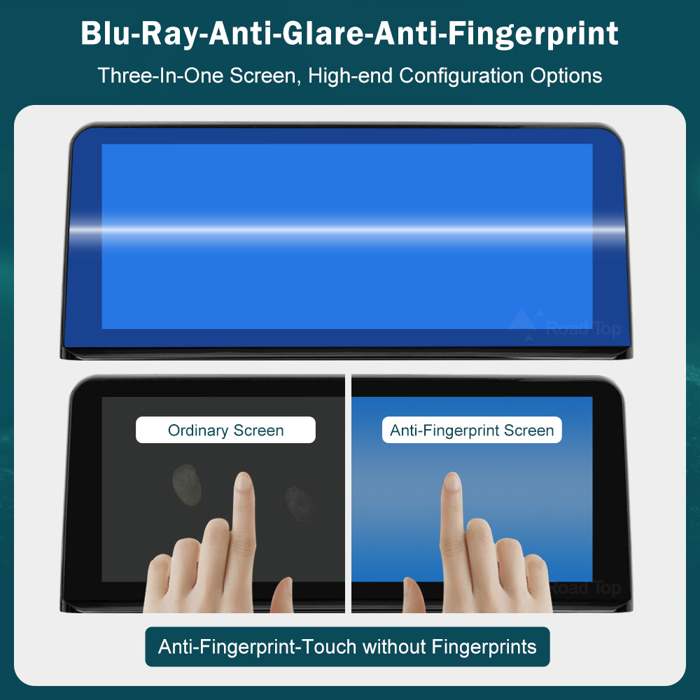 For Mercedes Benz C/GLC W204 W205 Android 13 TouchScreen – Road Top