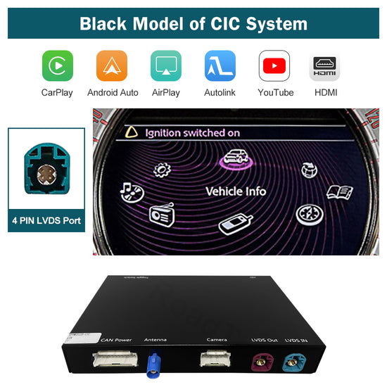 Wireless CarPlay for Mini R55 R56 R57 R58 R59 R60 R61 F54 F55 – Road Top