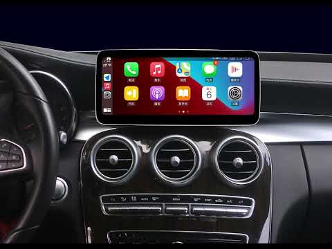 For Mercedes Benz C/GLC W204 W205 Android 13 TouchScreen – Road Top